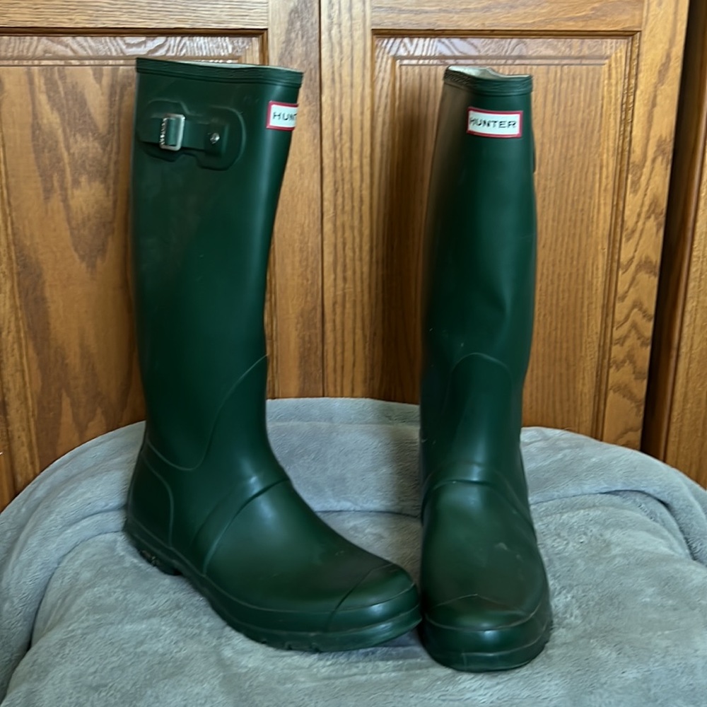 Genuine Original Tall Hunter Boots In Hunter Green Wo… - Gem
